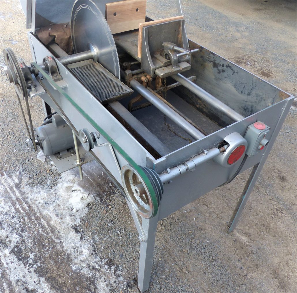 18 inch Vintage Highland Park Slab Saw 12282018 (4) - CigarBoxRock.com